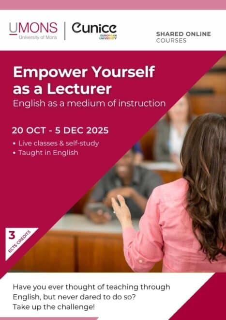 English Courses: Empower Yourself as a Lecturer (Autumn edition ...