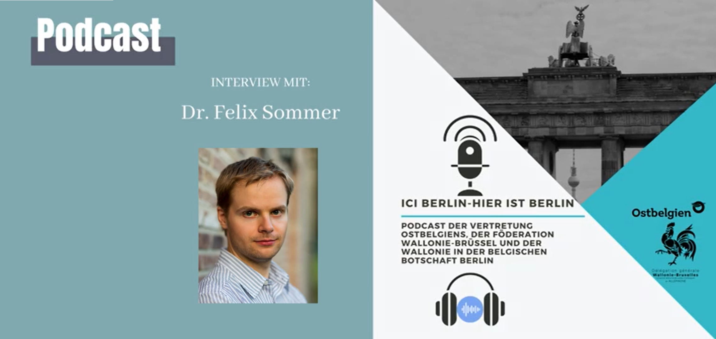 Dr Felix Sommer parle dans Podcast ICI Berlin - Service / FPMS ...