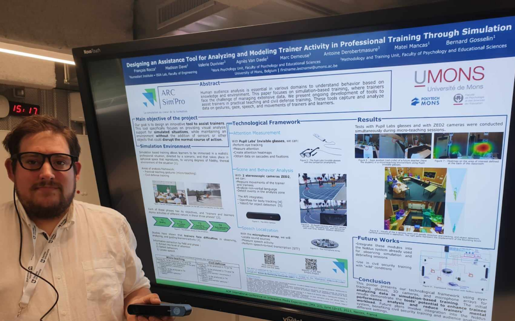 ISIA researchers at IMX 2023